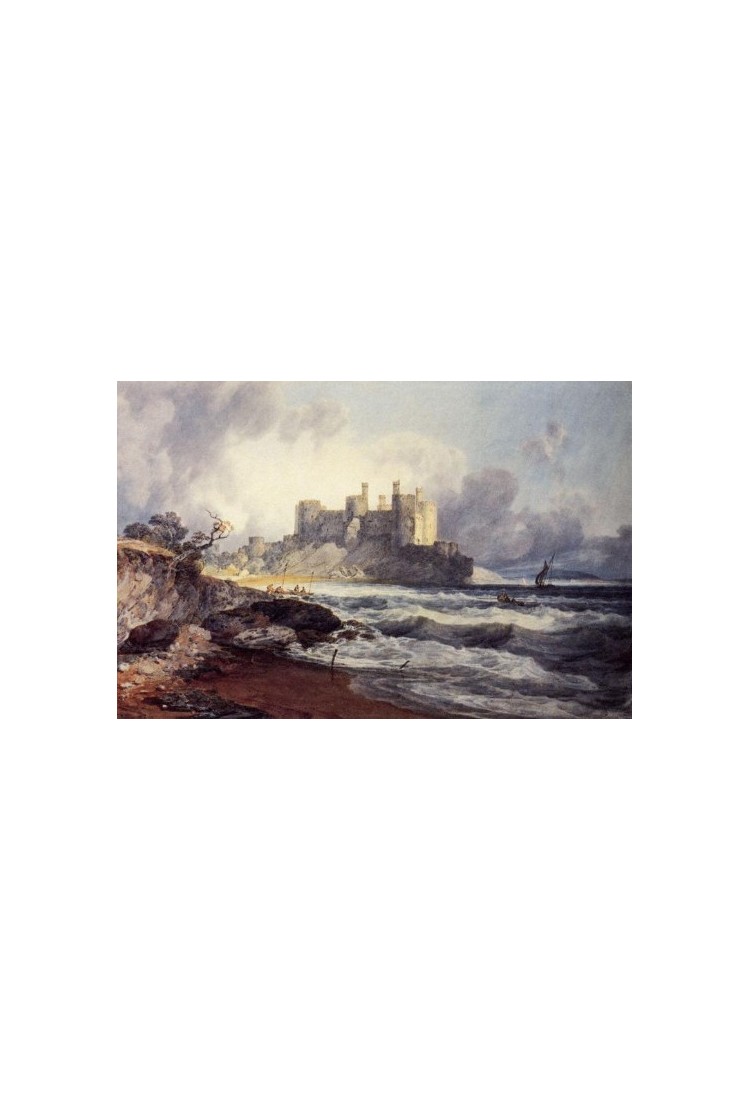 Conway Castle by Joseph Mallord William Turner - Art gallery oil...