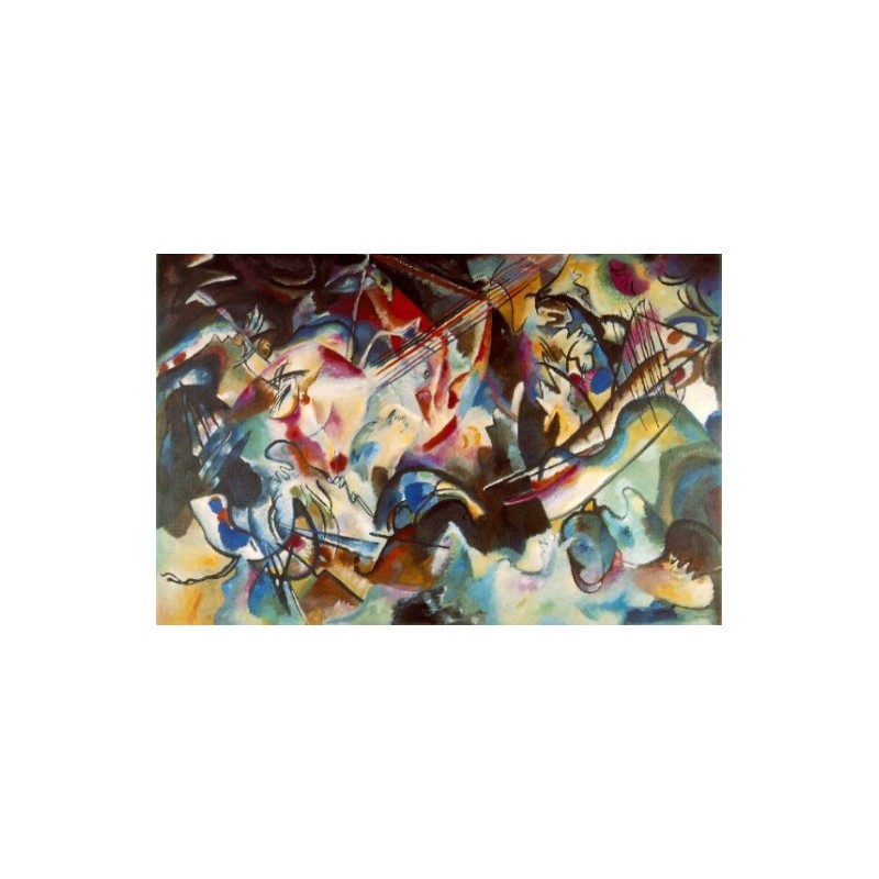 "Composition 6, 1913" by Wassily Kandinsky | Oil Painting Reproductions.