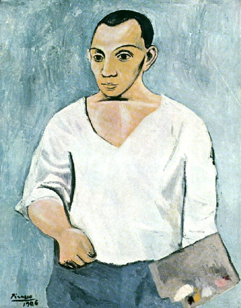 Picasso Self Portrait Drawing