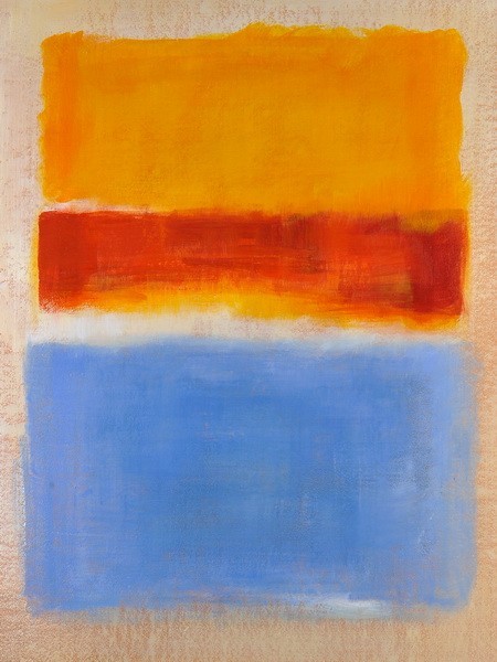 Mark Rothko Red Blue