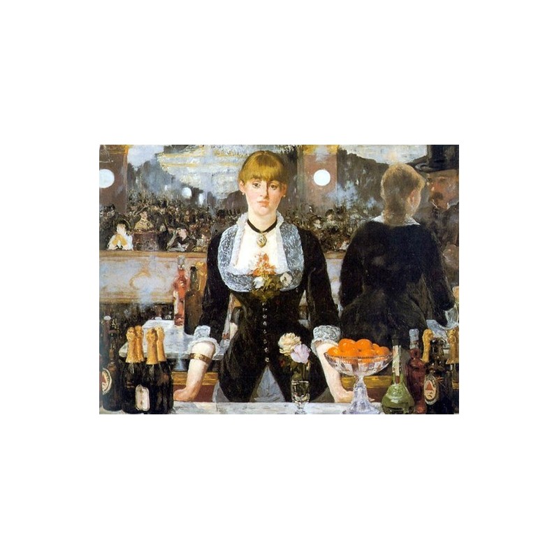 Edouard Manet A Bar At The Folies Bergere A Bar at the Folies-Bergere ...