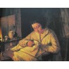 Jewish Seamstress, 1927 by Yehuda Pen - Jewish Art Oil Painting...