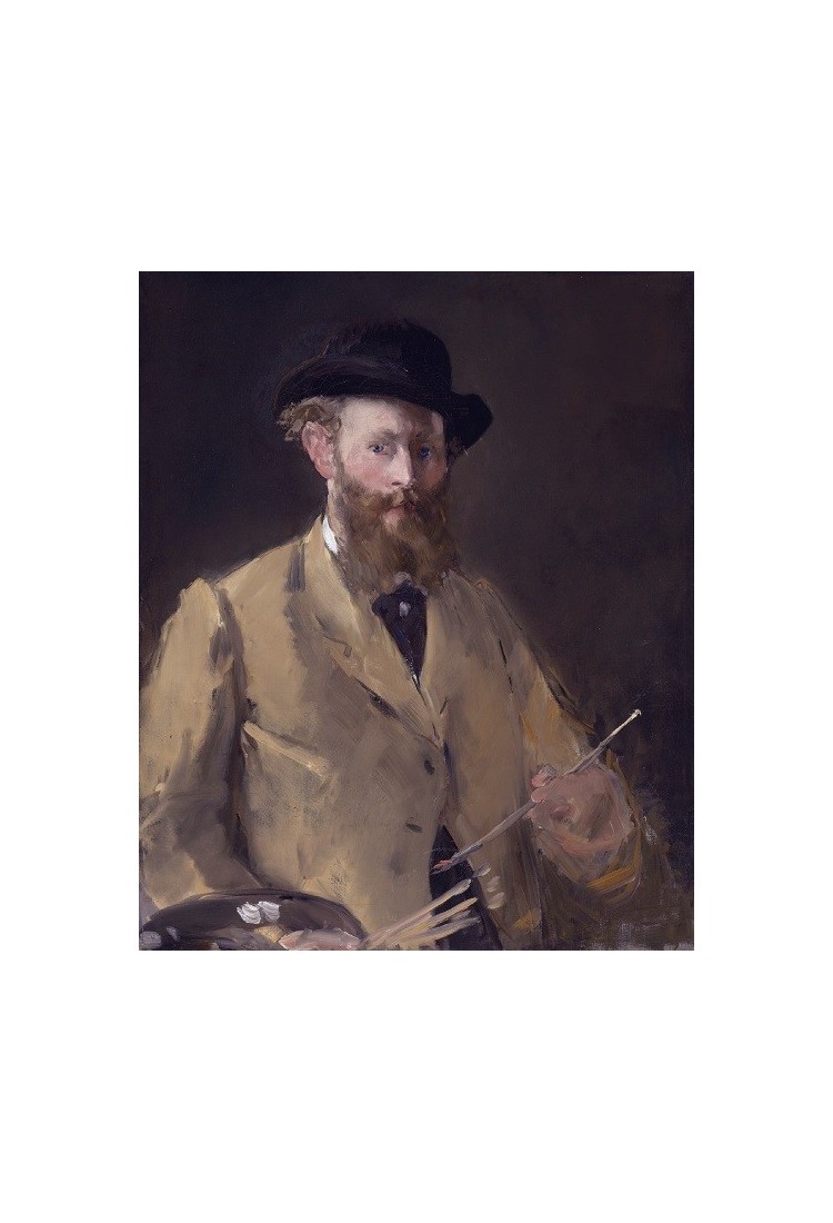 Manet Self Portrait With Palette