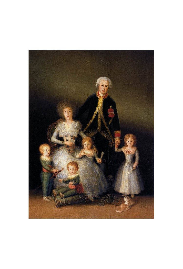 The Family of the Duke of Osuna by Francisco de Goya-Art gallery...
