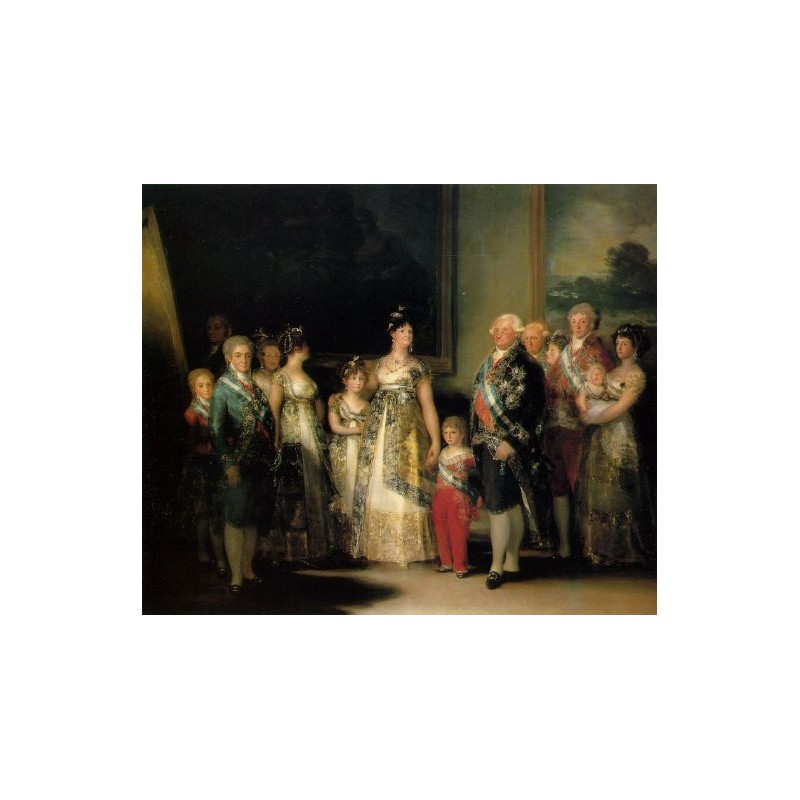 "Family of Carlos IV" by Francisco de Goya | Fine art Oil painting ...