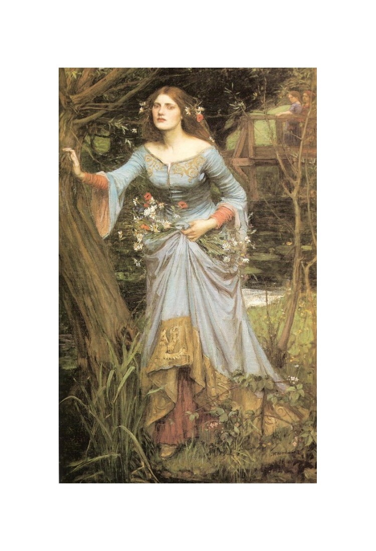 John William Waterhouse Painting Ophelia